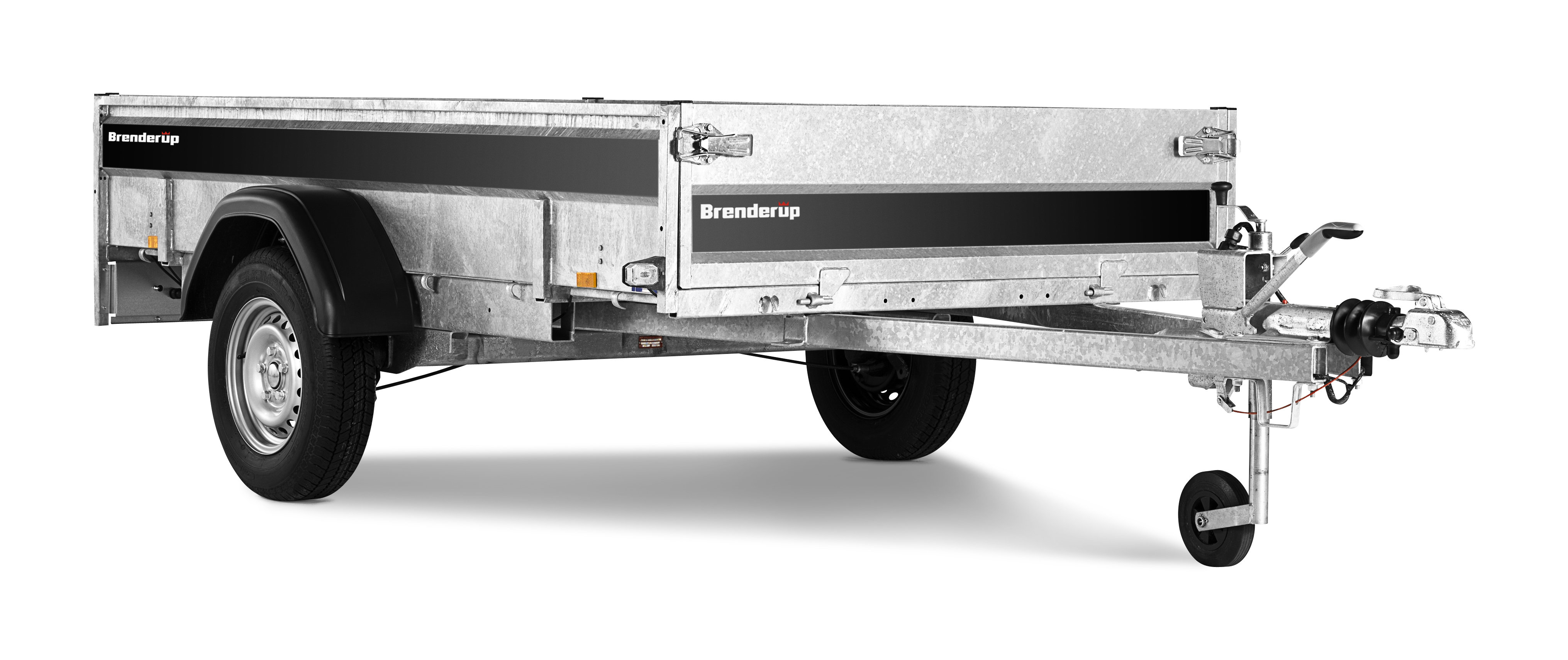 Släpvagn - Lågbyggd flakvagn - Serie RT - RT1250B | Brenderup®