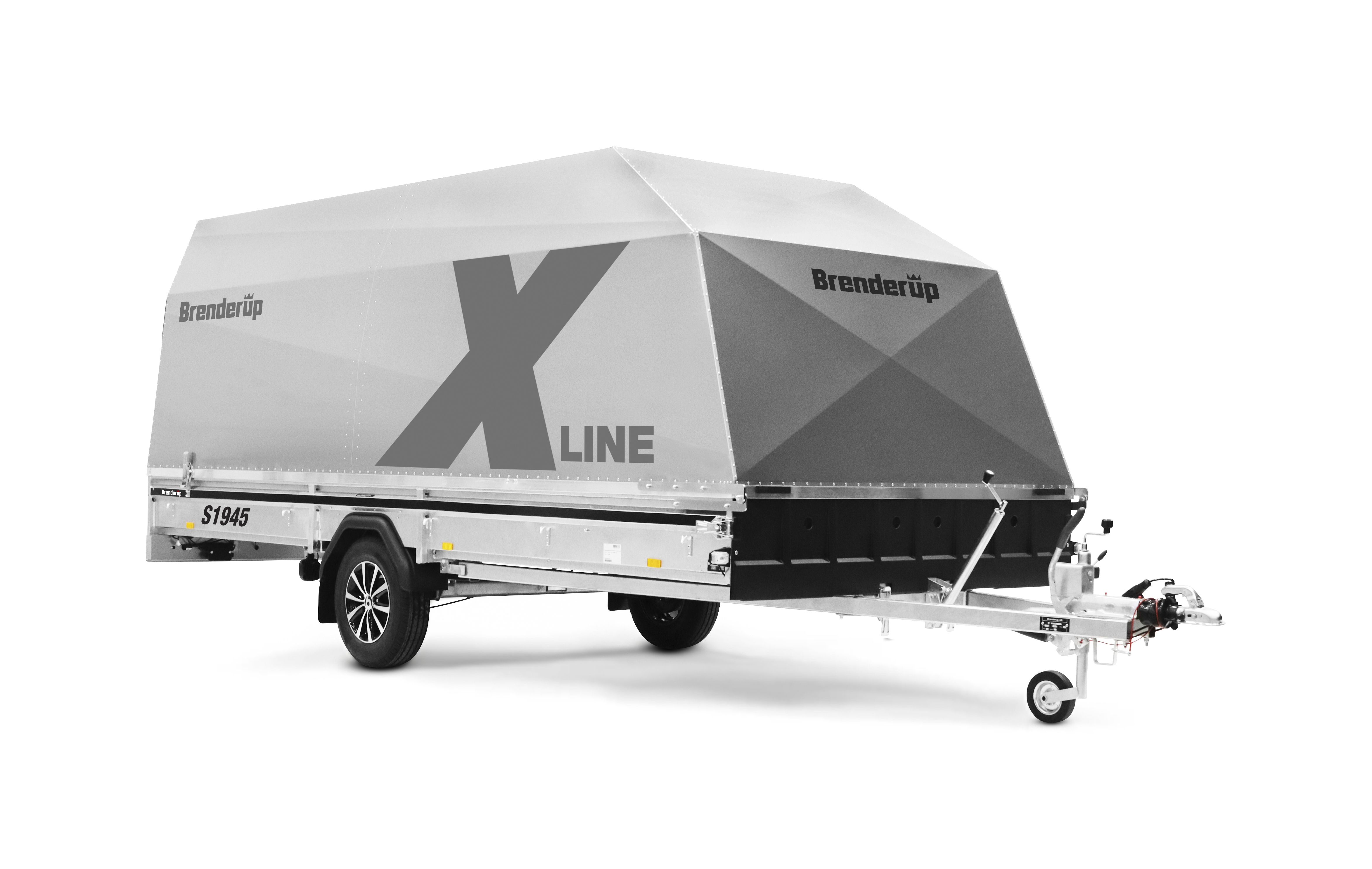 S1945B1000 i X-line Silver | Brenderup®